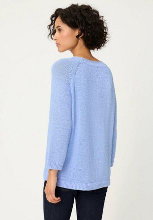 Olsen Strickpullover Pullover mit 3/4-&Auml;rmeln