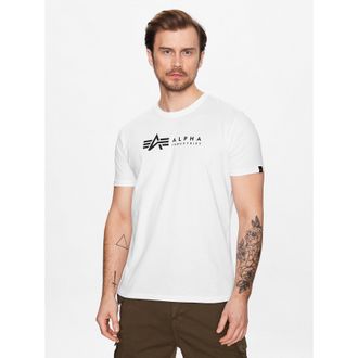 Alpha Industries Alpha Industries T-Shirt-Set Alpha Label 118534 Wei&szlig; Regular Fit