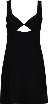 Ami Femme, Robes, Noir, Taille: 42 FR Robe &agrave; d&eacute;coupe