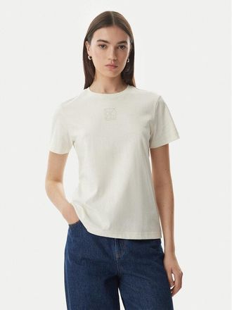 Calvin Klein Jeans T-Shirt SS 20s LV044G200G Creme Regular Fit