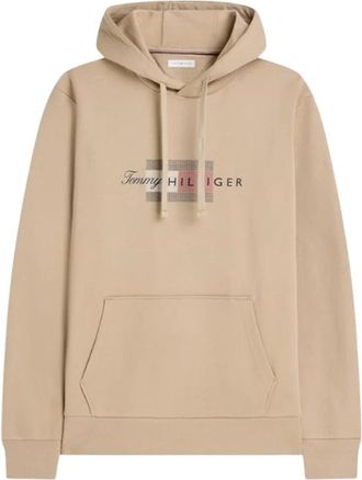 Tommy Hilfiger Mw0Mw43220Aeg Sweat &agrave; capuche - Homme - Sweatshirts et sweats &agrave; capuche - Beige - Taille: XL