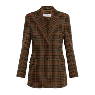 Max Mara Femme, Vestes, Brun, Taille: 40 FR Galosce Blazer