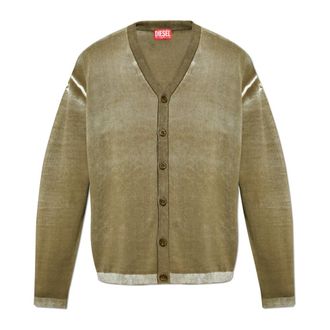 Diesel K-Larence-Cardigan-B - - Knitwear - Herren - Gr&uuml;n - XL