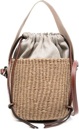 Chlo&eacute; Small Woody Basket Bag