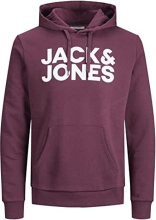 Jack & Jones Sweat &agrave; Capuche Classique pour Homme avec Logo de la Marque, S