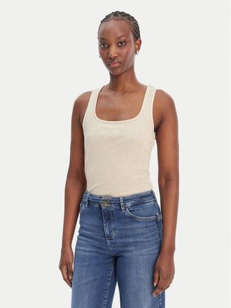 Liu Jo Top TA6173 J3845 &Eacute;cru Regular Fit