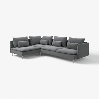 IKEA S&Ouml;DERHAMN Ecksofa 4-sitzig
