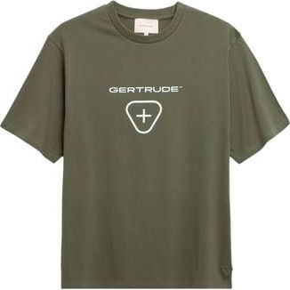 Gertrude T-shirt &agrave; logo Leon en coton