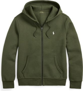 Ralph Lauren Double-Knit Full-Zip Hoodie