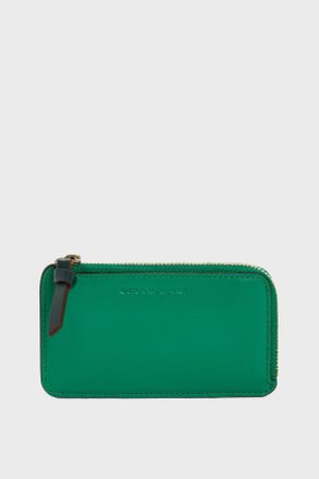 Gerard Darel Porte carte en cuir - CARDHOLDER - Green/Watergreen/Vert