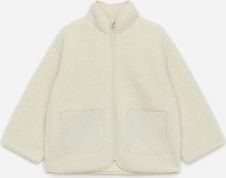 Arket Teddyjacke -Beige