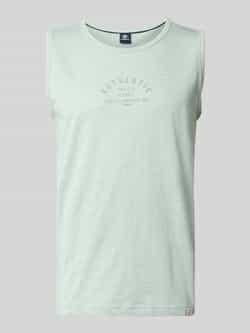 Lerros Tanktop mit Statement-Print und Rundhalsausschnitt