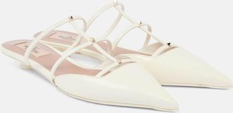 Valentino Garavani Mules Wispy Rockstud aus Leder