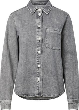 Pieces Pcsilke Ls Denim Shirt Bc