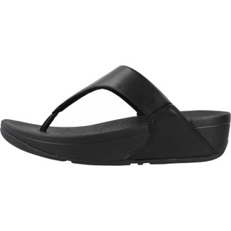 FitFlop Femme, Chaussures, Noir, Taille: 41 EU Tongs en Cuir