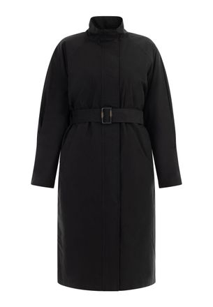 Dreimaster Dreimaster leichter baumwollmantel Damen schwarz
