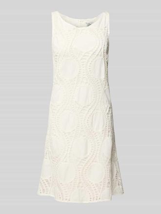 robe l&eacute;g&egrave;re Minikleid mit H&auml;kelspitze