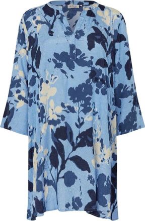 Masai Femme, Blouses et Chemises, Bleu, Taille: 44 FR Tunique
