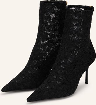 Dolce & Gabbana Stiefeletten schwarz