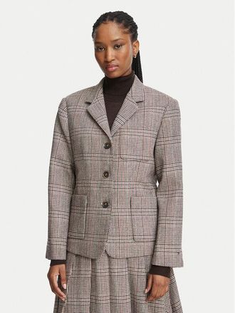 Tommy Hilfiger Sakko WW0WW51802 Dunkelbeige Regular Fit