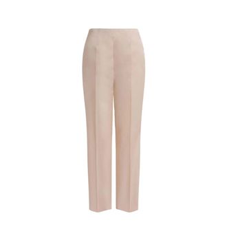 Alberta Ferretti Seiden-Organza-Kleiderhose - - Trousers - Damen - Rosa - XL