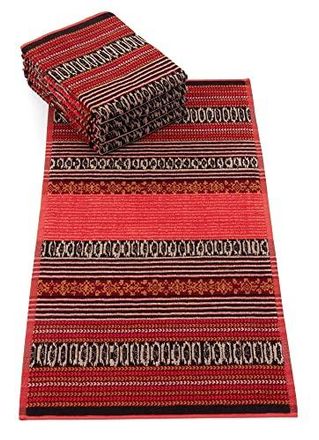 Bassetti Handtuch Roccaraso R1 aus Baumwolle in der Farbe Rot, Maße: 50cm x 100cm, 9324171, 50X100