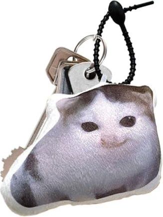 Generico Remorque de poche - Bandes-annonces de poche Dessins anim&eacute;s amusants | PP Cotton Key Ringer Bear With Sound | Pendentif avec accessoire en peluche pou