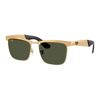 Ray-Ban unisex, Accessoires, Jaune, Taille: 56 MM Lunettes de Soleil Wayfarer Deluxe