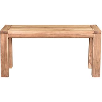 Miliboo Miliboo - Bank aus massivem Akazienholz B95 cm balto