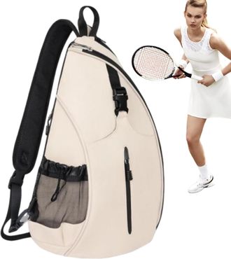 Generic Tennistasche f&uuml;r Damen - gro&szlig;er Transport, Ausr&uuml;stungsorganisator, Schulter-Rucksack, Pickleball Tennis-Badminton-Aufbewahrungsl&ouml;sung | f&uuml;r Outdoor-Sp