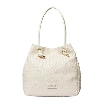 Marc Ellis Bryanna Plait Schultertasche - - Bags - Damen - Wei&szlig; - ONE SIZE