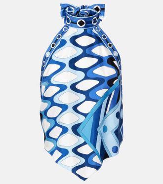 Pucci Top court en soie