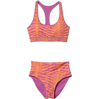 Delicate.love Damen Bikini Racerback Bikini FIONA LIGHTNING