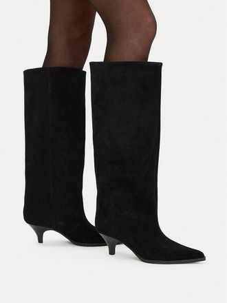 Simple Stiefel EO-GL879C-17-7510-2 Schwarz