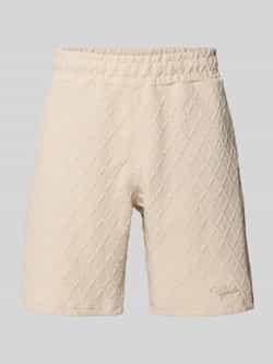 Pegador Relaxed Fit Sweatshorts mit Strukturmuster Modell Jovren