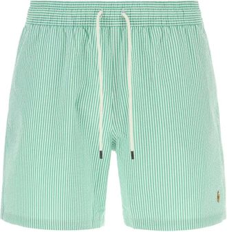 Polo Ralph Lauren Homme, Maillots de bain, Vert, Taille: XL Traveller Swim Shorts