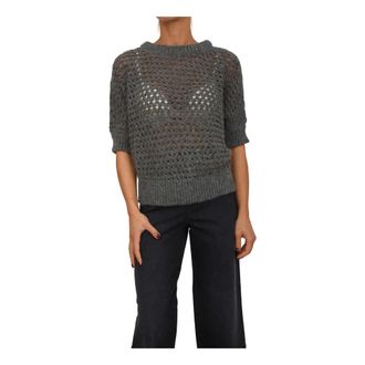 Nenette Damen, Strickwaren, Grau, SGr&ouml;&szlig;e