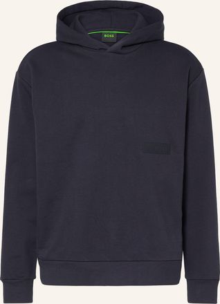 HUGO BOSS Hoodie Sw blau
