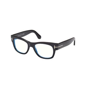 Tom Ford unisex, Accessoires, Noir, Taille: 52 MM Monture de lunettes noire classique
