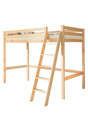 MID.YOU Mid.you Hochbett Ticaa 813442 Matthias 90, Kiefer, Holz, Kiefer, massiv, H&ouml;he ca. 16 cm, links montierbar, rechts montierbar, 90x200 cm, nur f&uuml;r Rollr