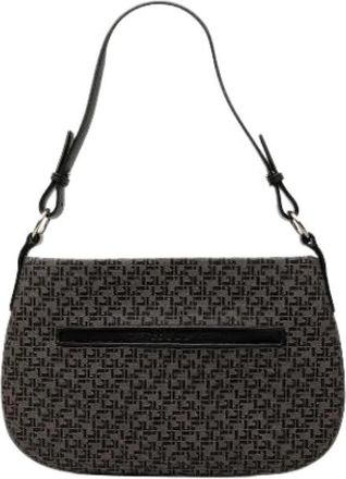 Loewe Pre-owned Canvas Hobo Bag - - Pre-owned - Damen - Grau - ONE SIZE