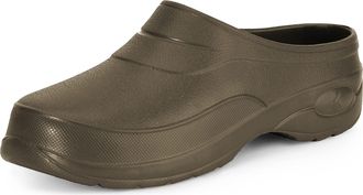 Ladeheid Damen und Herren leichte Eva Clogs Gartenclogs Gartenschuhe KL037 (Braun, 39 EU)