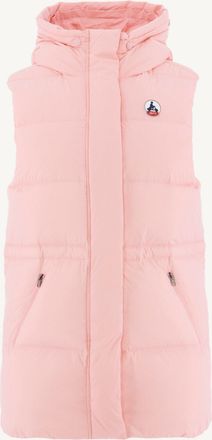Jott Doudoune sans manche &agrave; capuche Grand Froid Rose p&ecirc;che Texas 2.0 - Taille XXL