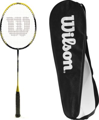 Wilson Recon 85 Badmintonschläger mit Schlägerbezug in voller Länge