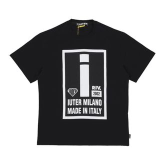 Iuter Schwarzes Vape T-Shirt - - Tops - Herren - Schwarzk - XL