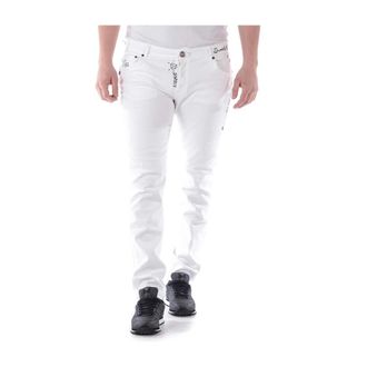 Daniele Alessandrini Wei&szlig;es Freizeithemd - - Jeans - Herren - Wei&szlig; - W33