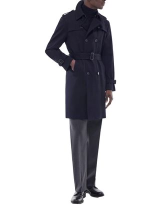 Fursac Trench double boutonnage en coton - Taille XXL - Homme