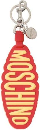 Moschino Femme, Accessoires, Rouge, Taille: ONE Size Logo Sport Portachiavi