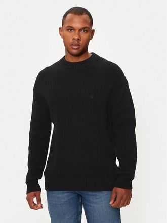 Calvin Klein Jeans Pullover J30J326193 Schwarz Regular Fit