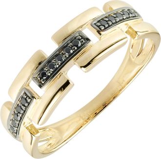 Edenly Ring Dämmerschein - Geheimer Weg - Kleines Modell 18 Karat